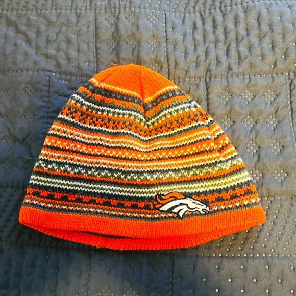 Reebok | Other | Denver Broncos Winter Beenie Cap Reebok Team Apparel ...